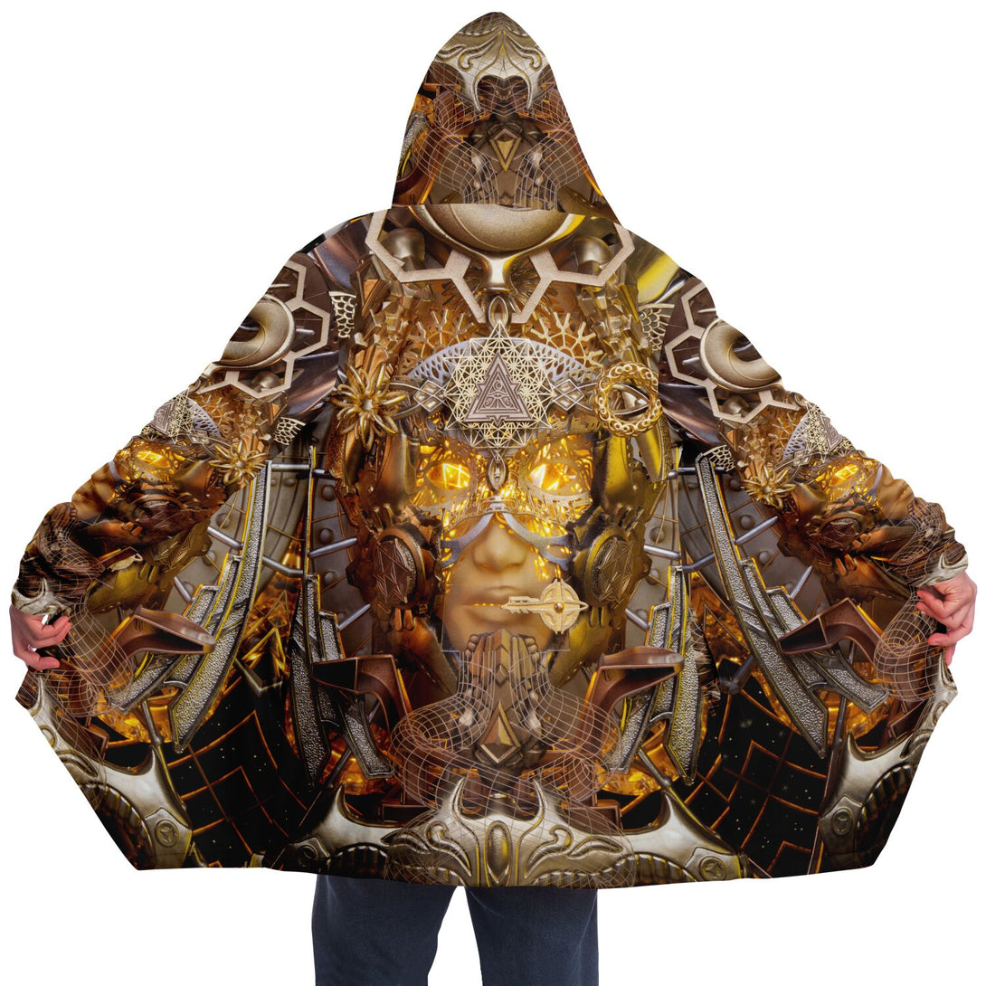 Open Ancient Eyes - Festival Cloak - Light Wizard Art – WILD KANDY